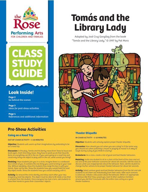 Tomas and the Library Lady - The Rose