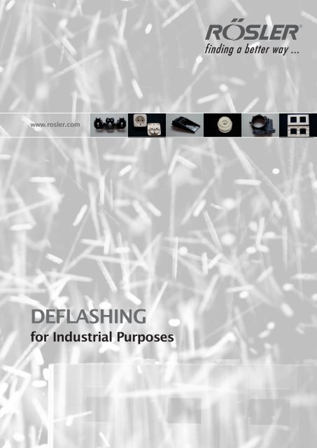DEFLASHING - RÃ¶sler Vibratory Finishing