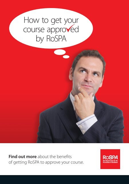 Course Approval Leaflet - RoSPA