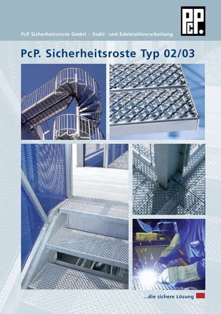 Broschüre Sicherheitsroste - Rotex Metallbauteile GmbH