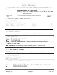 MSDS - TASKI R2 - Packaging Plus