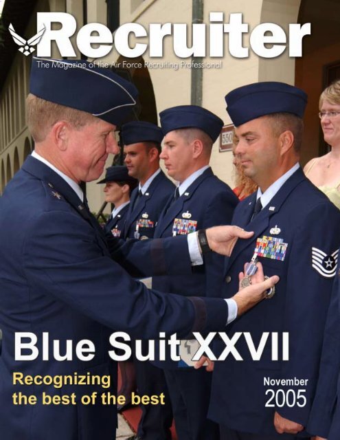 Nov 2005 Magazine - Air Force Recruiting Service
