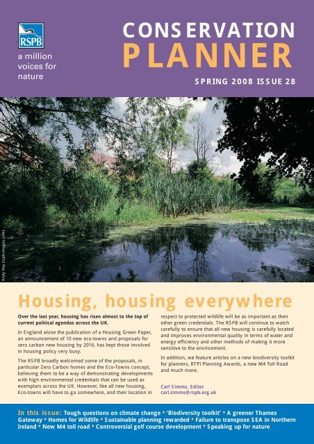 Conservation Planner issue 28 - RSPB