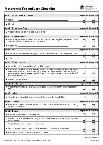 Emergency Generator Pre-Functional Checklist