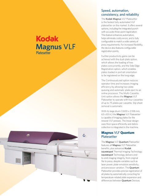 Kodak Magnus VLF