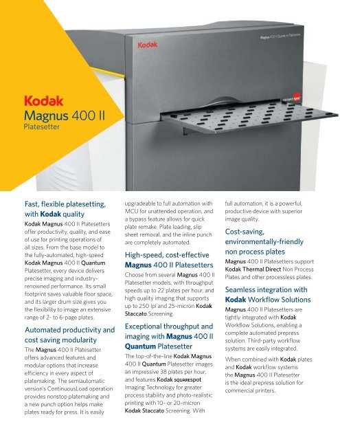 Magnus 400 II
