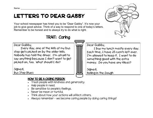 Gabby Letters