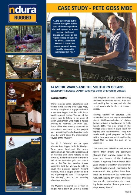 CASE STUDY - Steatite Rugged Systems