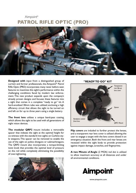 Aimpoint Pro Cowitness