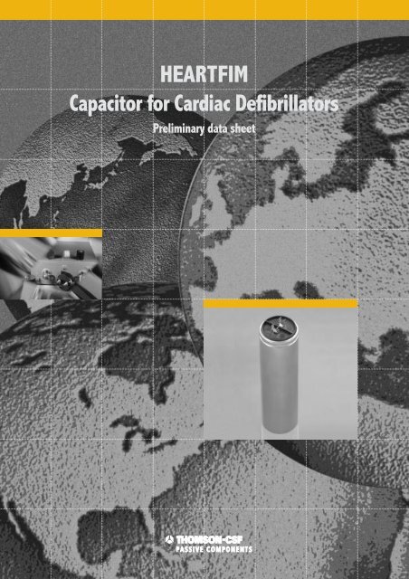 AVX/TPC HEARTFIM Cardiac Defibrillator Capacitor Catalog