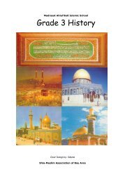 Grade 4 History Book (PDF) - Shia Multimedia