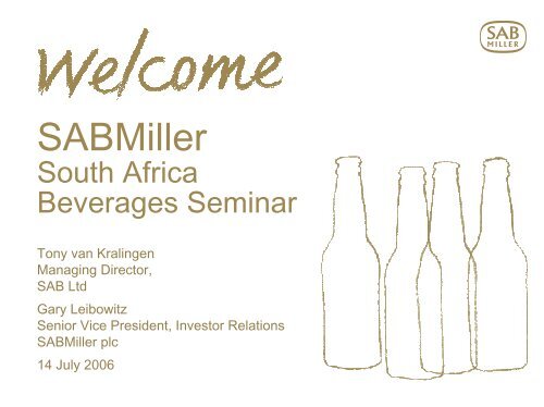 South Africa - SABMiller