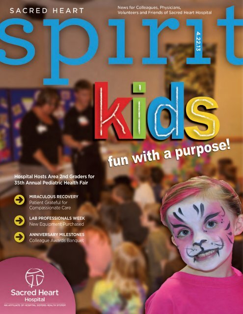 Hospital Hosts Area 2nd Graders for 35th Annual Pediatric Health Fair