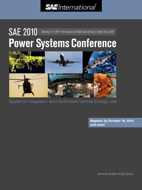 Power Systems Conference - SAE International