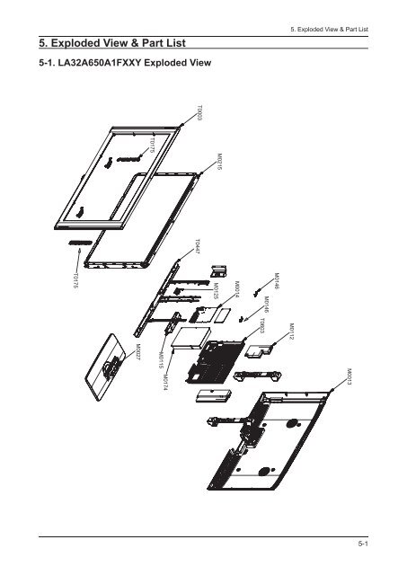 5. Exploded View & Part List - Jordans Manuals