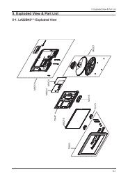 Exploded View and Replacement Parts List - Jordans Manuals