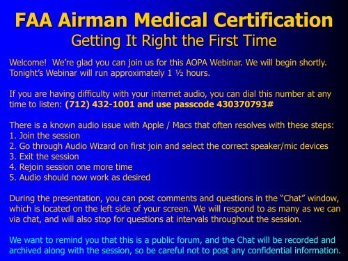 FAA Airman Medical Certification Aircraft Owners And Pilots FAA Airman Medical Certification Aircraft Owners And Pilots