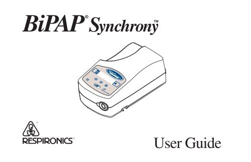 BiPAP Synchrony User Guide - NBN Group