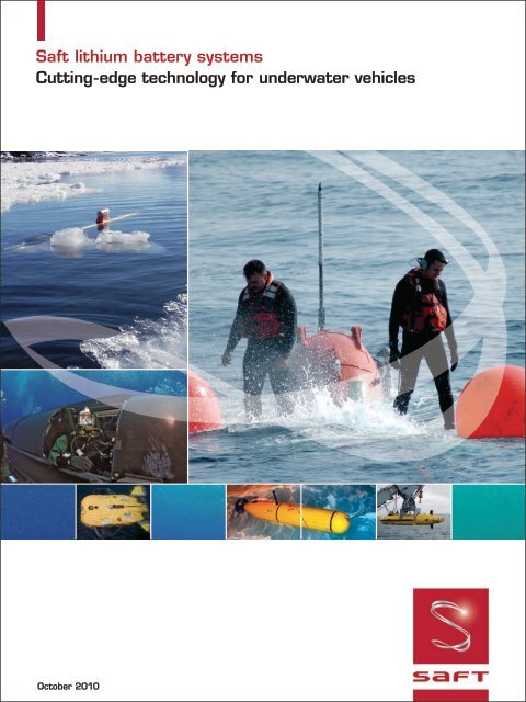Saft lithium battery systems Cutting-edge technology for underwater ...