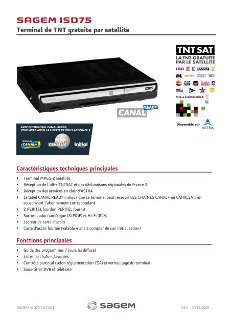 SAGEM ISD75 - Sagemcom