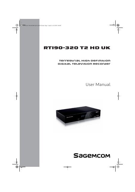 RTI90-320 T2 HD UK - Sagemcom Digital