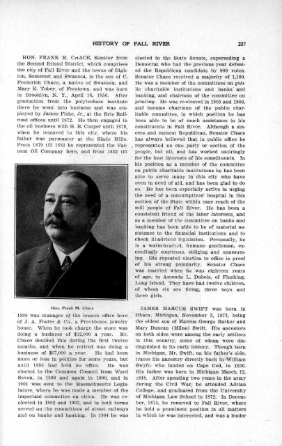 HISTORY OF FALL RIVER 22