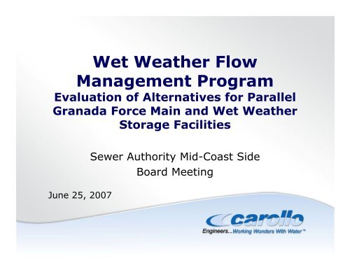 Jun-2007 Updated Wet Weather Management Program