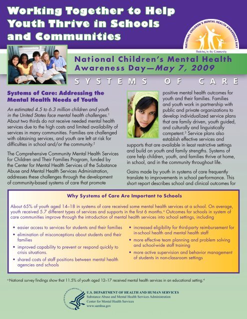 Working Together to Help Youth Thrive in Schools and Communities