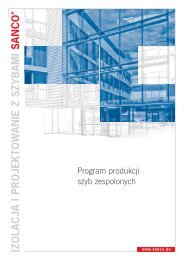 SANCO Plus EN Optimale glaseigenschappen voor een perfecte ...