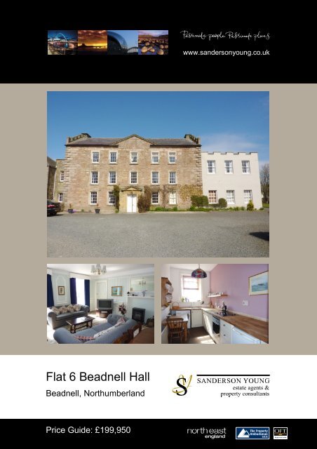 Flat 6 Beadnell Hall - Sanderson Young