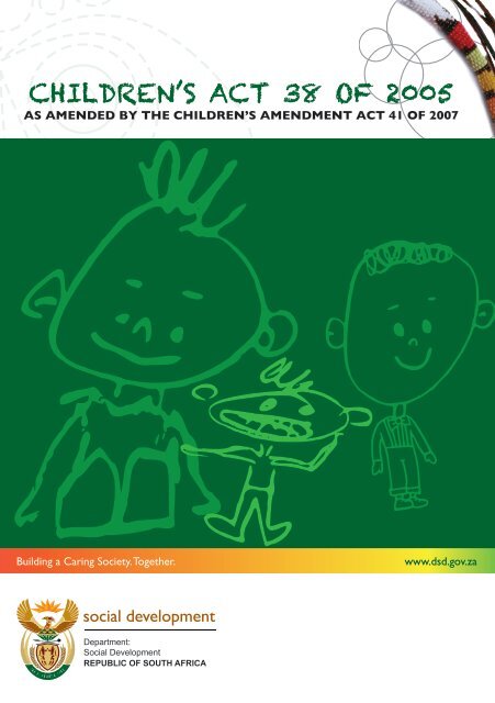 Children's Act Booklet - Saps