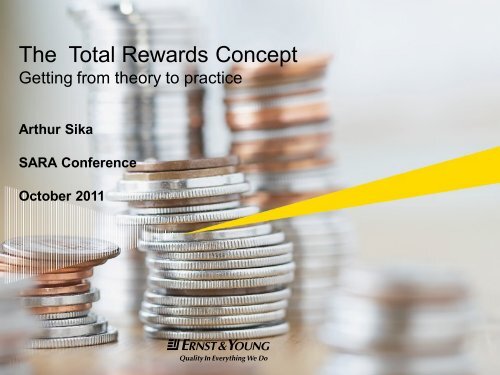 the total rewards concept - South African Reward Association