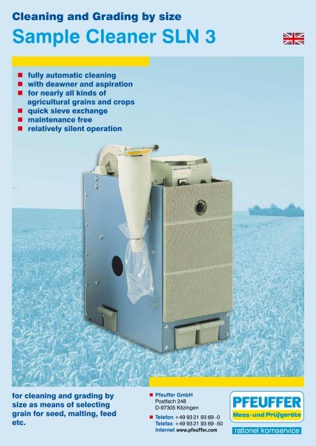 Sample Cleaner SLN 3 - Sartorom