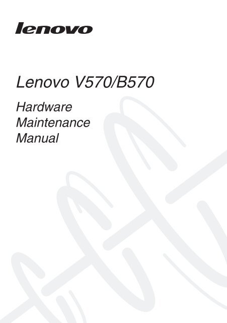 Lenovo V570/B570