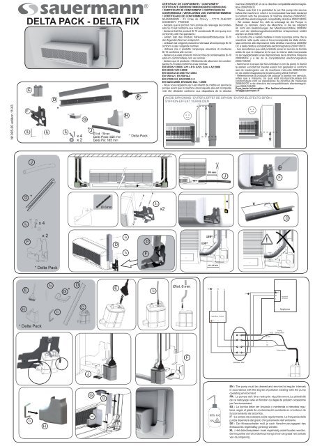 DELTA PACK - DELTA FIX - Sauermann