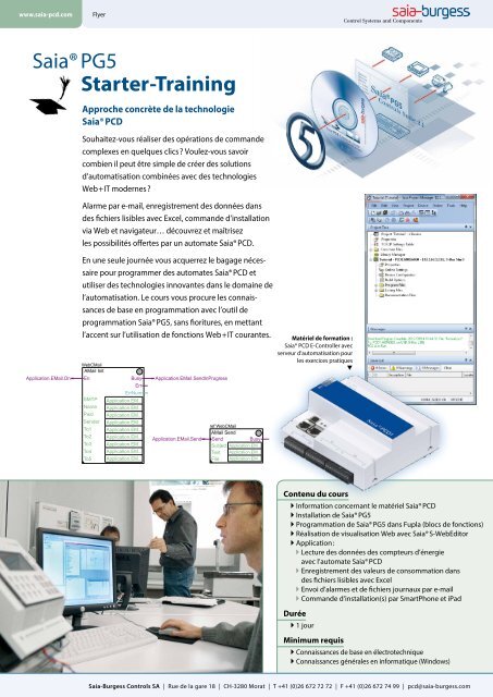 SaiaÃ‚Â® PG5 Starter-Training - SBC-support