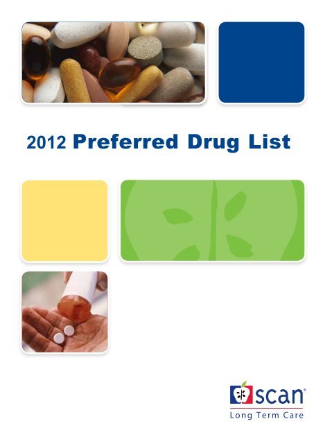 2012 Preferred Drug List - SCAN Health Plan