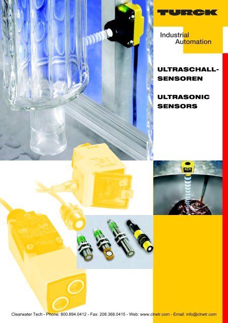 TURCK Ultrasonic Sensor Catalog