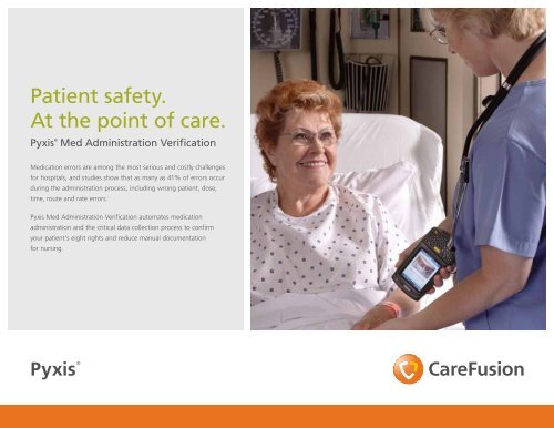 Pyxis Med Administration Verification - CareFusion