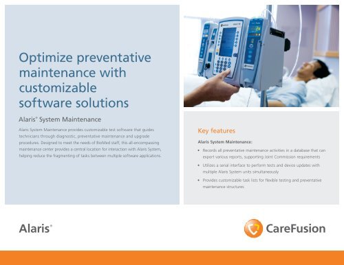 Alaris System Maintenance - CareFusion