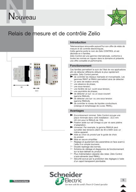 Relais de mesure et de contrÃƒÂ´le Zelio