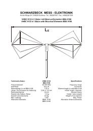 NNBM 8126-F - Schwarzbeck - Mess-Elektronik
