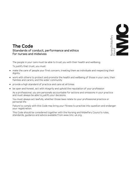 NMC The Code