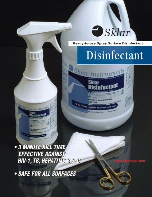 Sklar Disinfectant Surface Spray.pdf