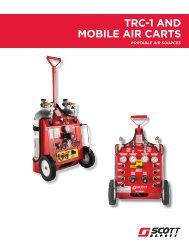SCOTT MOBILE AIR SUPPLY CART - Scott Safety