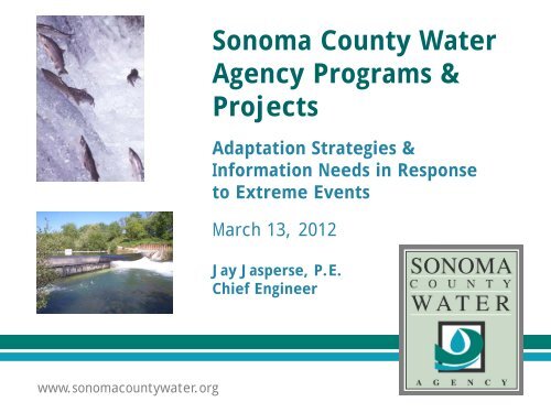 Example SCWA Projects - Sonoma County Water Agency