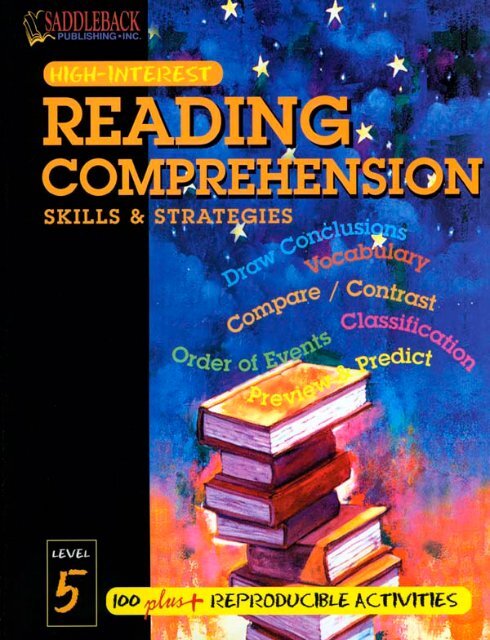 Download Sample - SADDLEBACK Educational Publishing