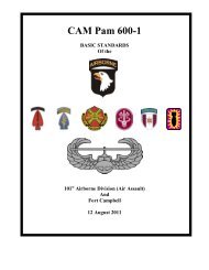 BASIC FITTING GUIDE FOR ARMY SERVICE UNIFORMS (ASU ...