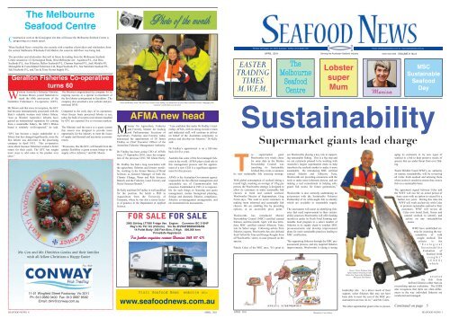 Sustainability - Seafood News
