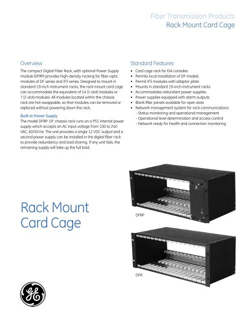 Rack Mount Card Cage